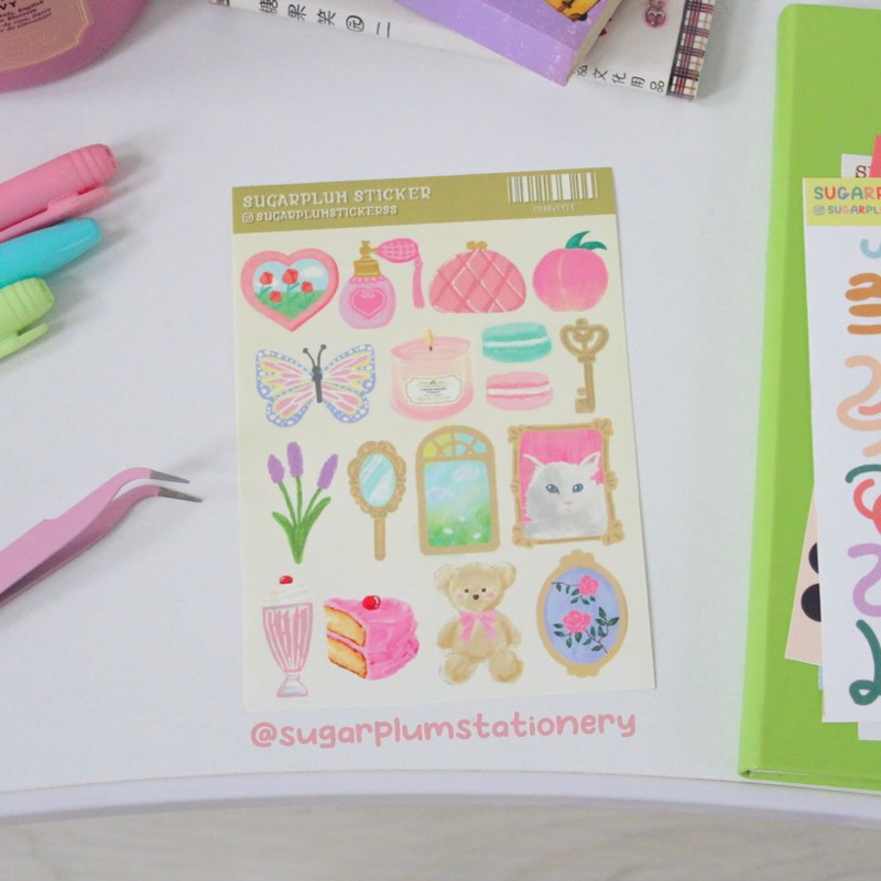 Jual CROQUETTE Sticker Sheet / stiker murah aesthetic/ sticker kawaii ...