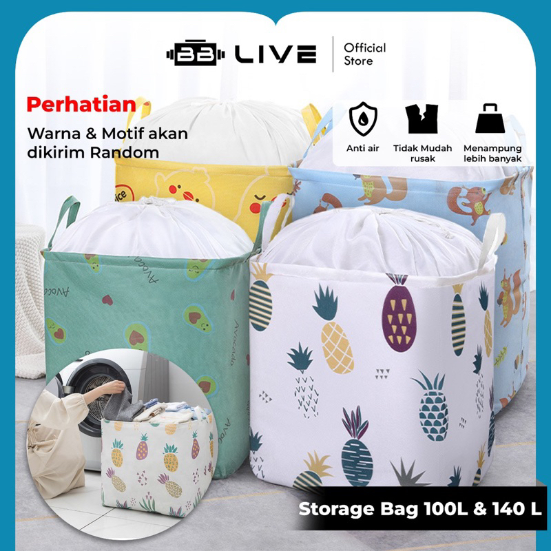 Jual BB Live Storage Tempat Penyimpan Serbaguna / Keranjang Laundry ...