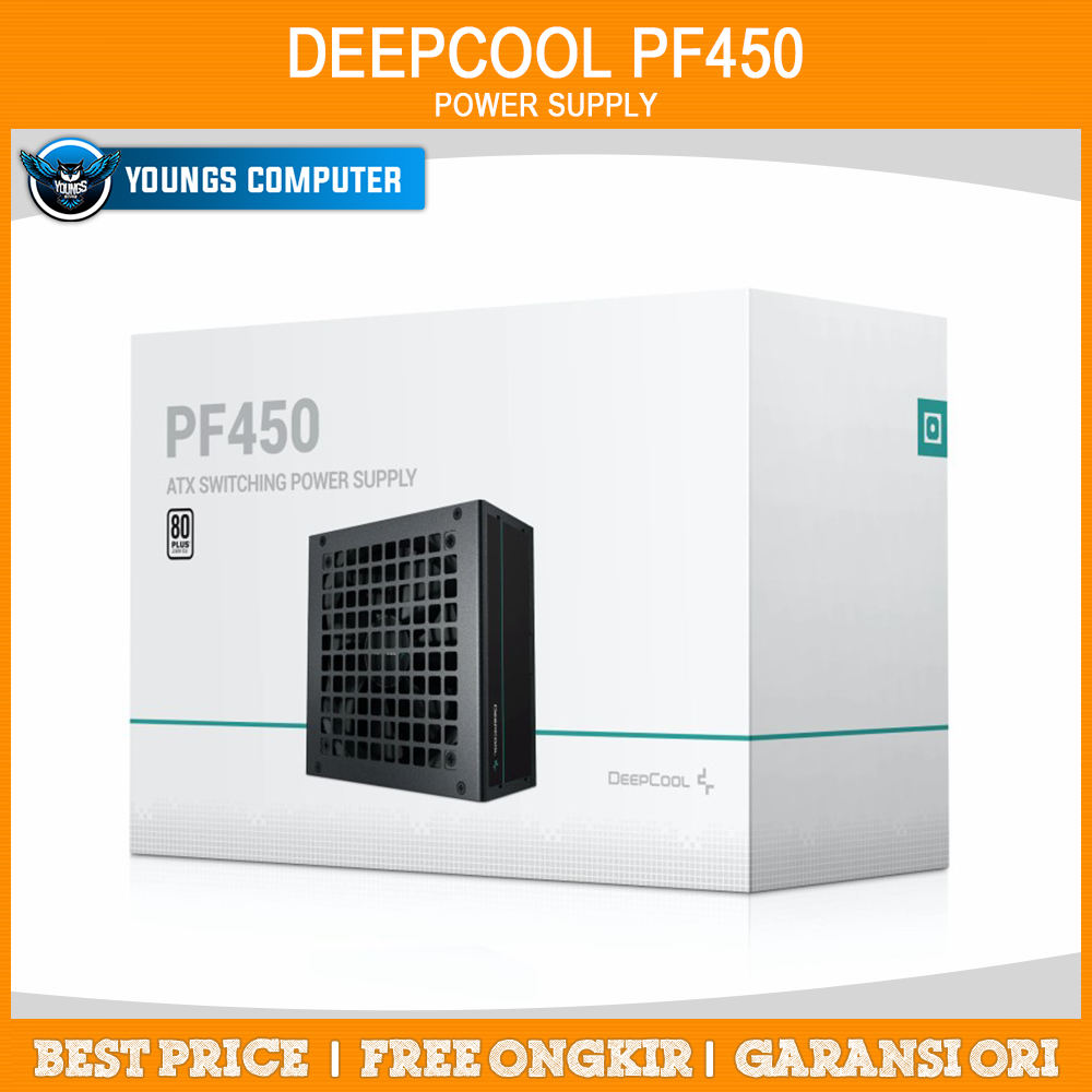 Jual PSU DEEPCOOL PF450 450W 80+ FLAT CABLE | Power Supply | Shopee ...