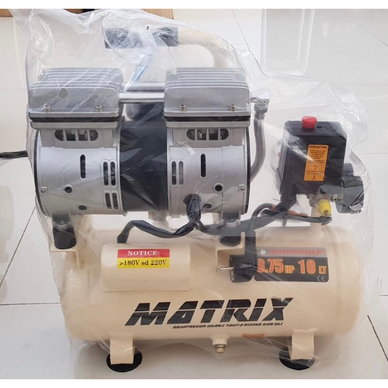 Jual Kompresor Angin/Kompresor Portable 10 Liter OFS 550 Matrix | Shopee Indonesia
