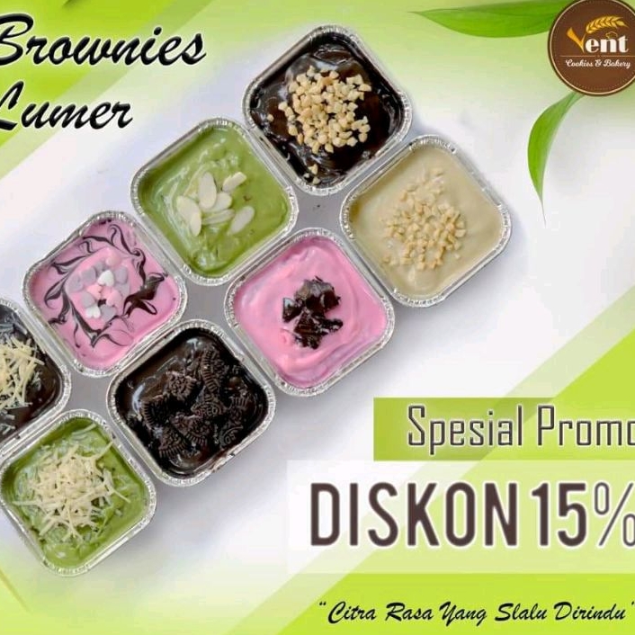 Jual brownies lumer mini 120 ml / dessert mini cup | Shopee Indonesia