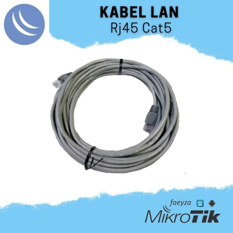 Jual Kabel Lan Cat5e 10 Meter 20 meter Hight Quality | Shopee Indonesia