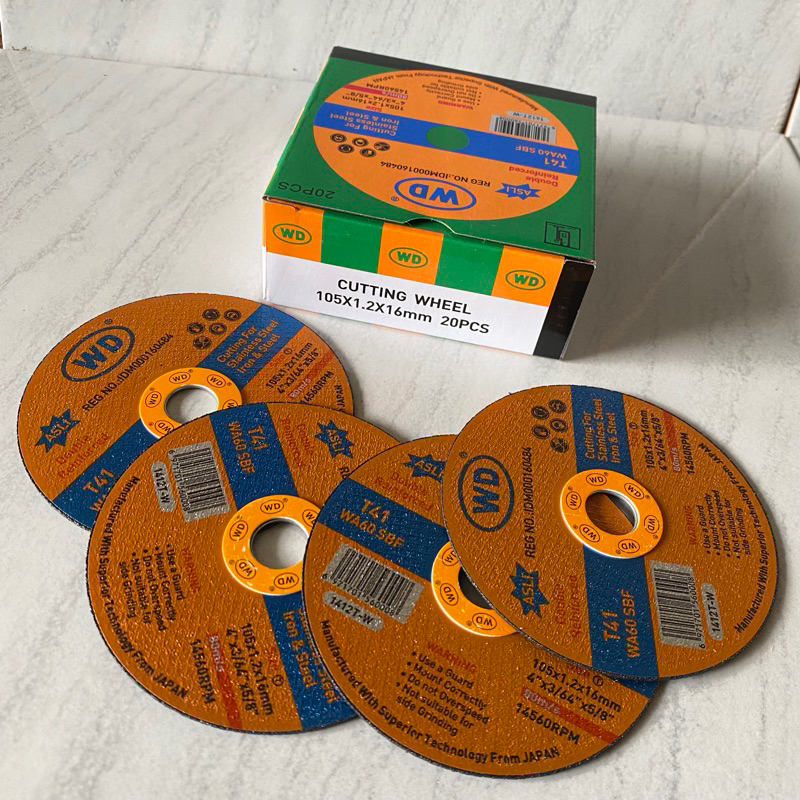 Jual Mata potong gerinda tipis 4 inc WD 1 pak | Shopee Indonesia