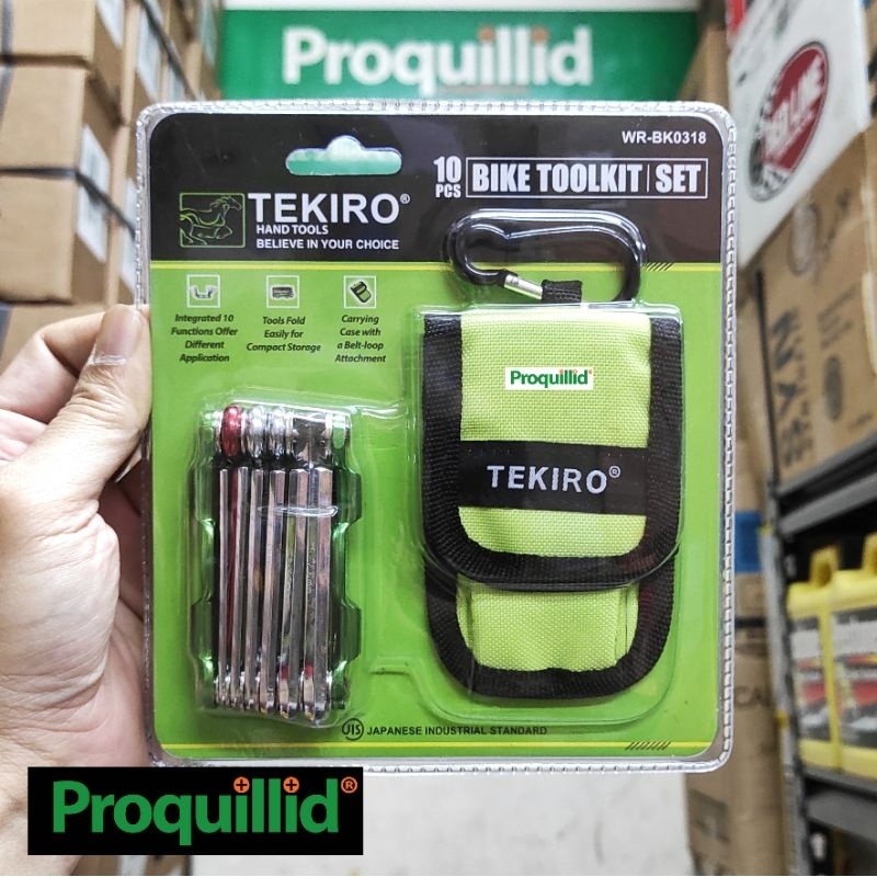 Jual TEKIRO BIKE BICYCLE TOOL KIT TOOLKIT SET KUNCI SEPEDA LIPAT SET 10 PCS | Shopee Indonesia