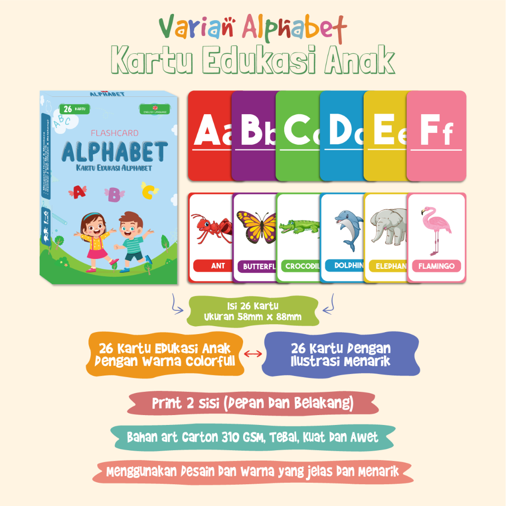Jual Easy Peasy - Flash card - Kartu Edukasi - Mainan Kartu Belajar ...