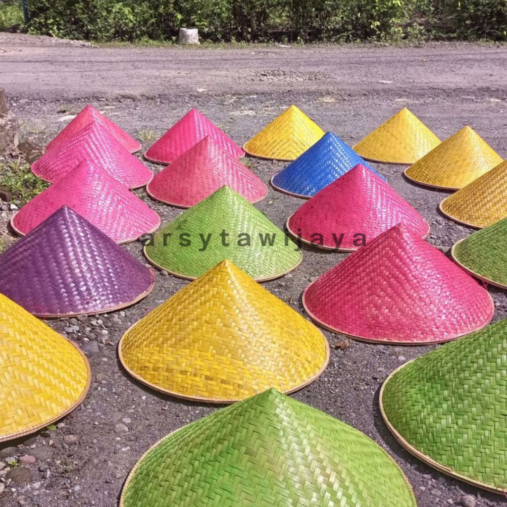 Jual [ MURAH ] caping tudung - topi caping - caping warna - caping ...