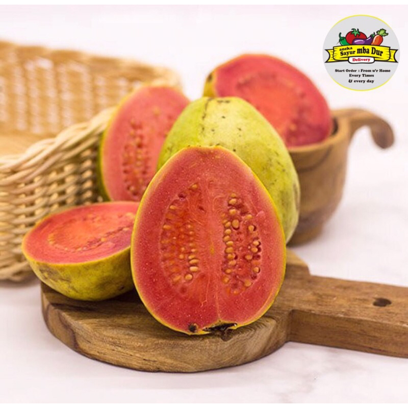 Jual Jambu Biji Merah 500gram | Shopee Indonesia
