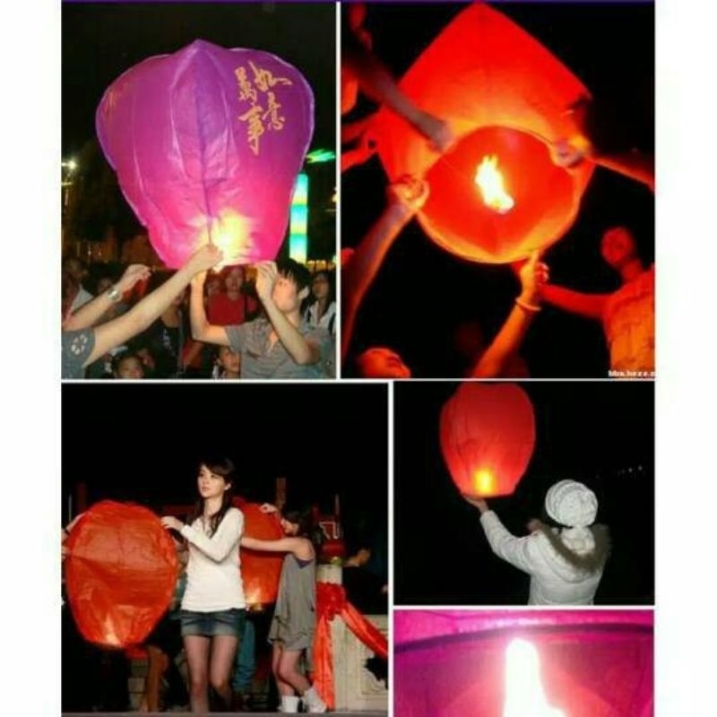 Jual lampion wishlist lampion terbang sky lantern lentera terbang ...