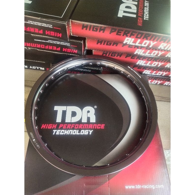 Jual VELG TDR TITANIUM GREY RING 17X160+185 TDR ORIGINAL RING 17 ...