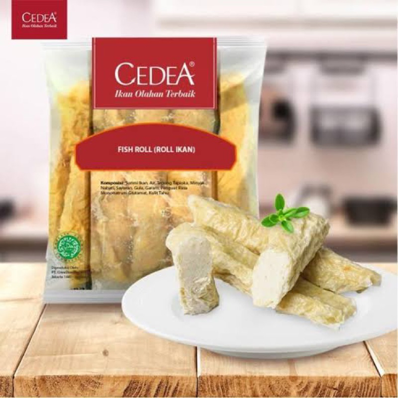 Jual Cedea Fish Roll ikan 250gr/ 500gr/ Cedea Fish Roll Frozen Food ...