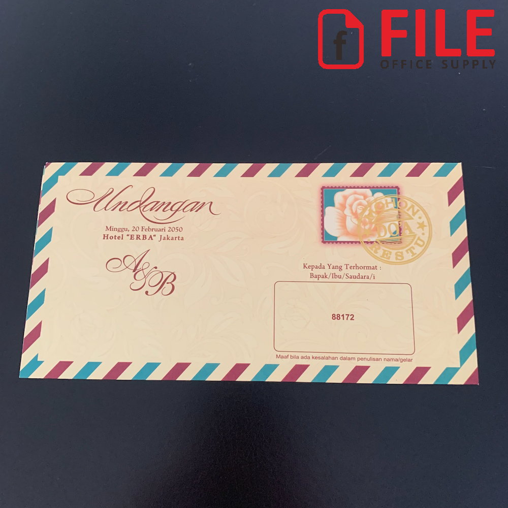 Jual Blangko Undangan Pernikahan Kosong Murah - ERBA 88172 | Shopee ...