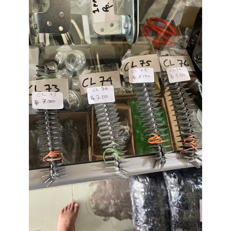 Jual CL 73 / CL 74 / CL 75 / CL 76/ CLEM /Klem Per Penjepit Per ...