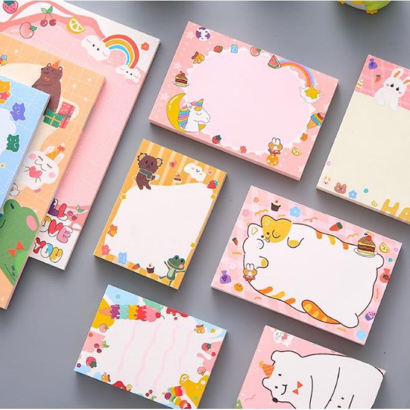Jual Sticky Note motif tebal | Shopee Indonesia