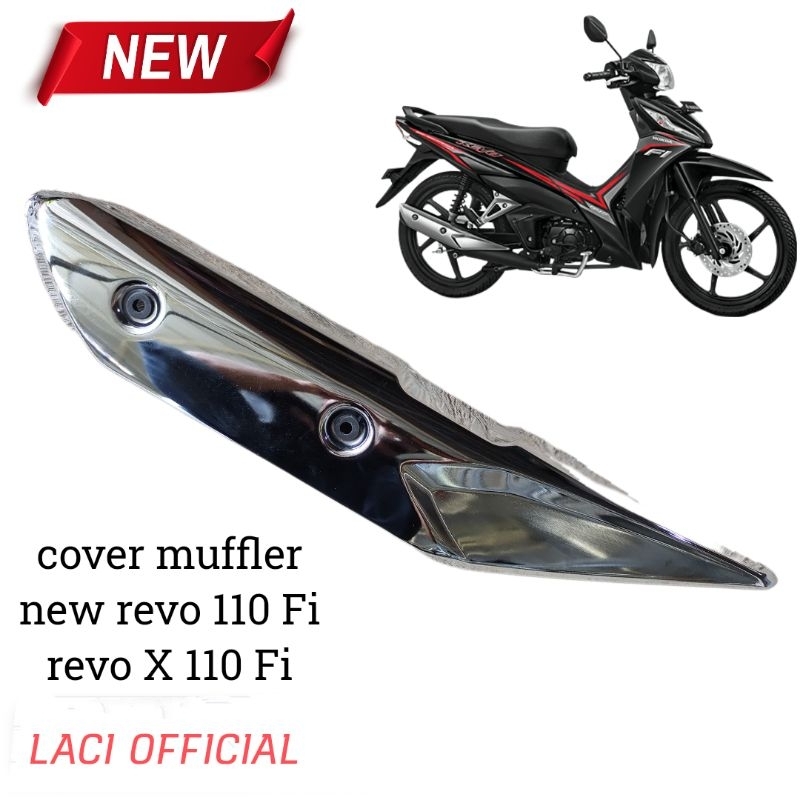 Jual cover knalpot honda revo 110 Fi K03 Fit injeksi | Shopee Indonesia