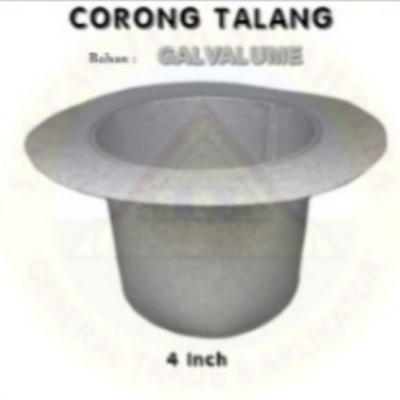 Jual CORONG TALANG GALVALUME 4 INCH | Shopee Indonesia