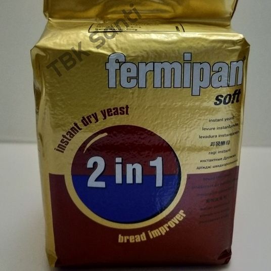 Jual Fermipan 2 in 1 | Ragi Instant Plus Bread Improver | 500 Gram | Shopee Indonesia