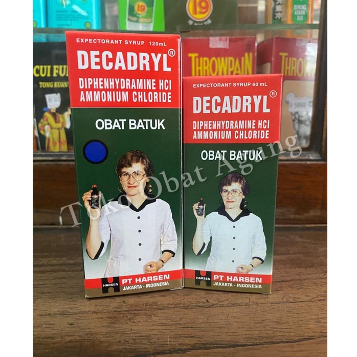 Jual Decadryl Expectorant Syrup 120 ml. Obat Batuk Berdahak | Shopee ...