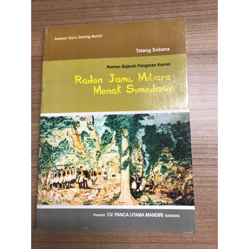 Jual Raden Jamu, Mutiara Menak Sumedang (Roman Sejarah Pangeran Kornel ...