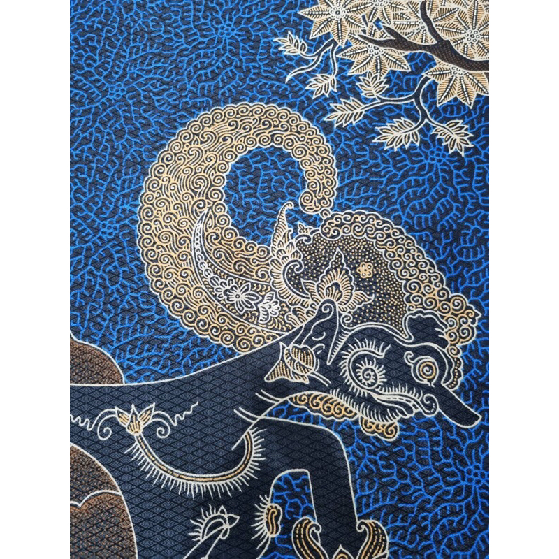 Jual Kain Batik Sutra Dobby Premium #41 / Batik Dobby / Batik Wayang ...