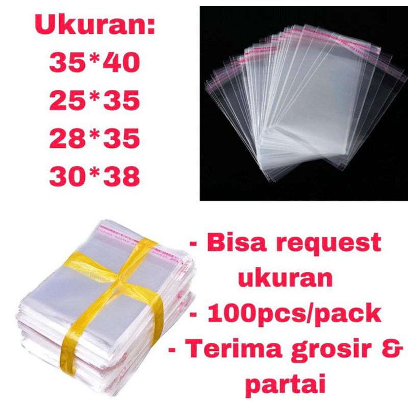 Jual Plastik Packing Baju | Plastik OPP Baju | Plastik Baju 25*35 ...