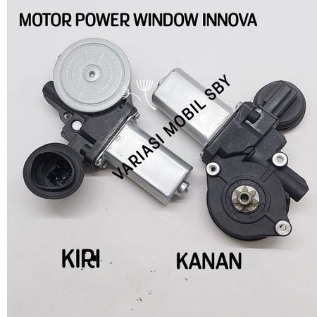 Jual MOTOR POWER WINDOW INNOVA JENDELA MOBIL INNOVA OLD KANAN KIRI ...