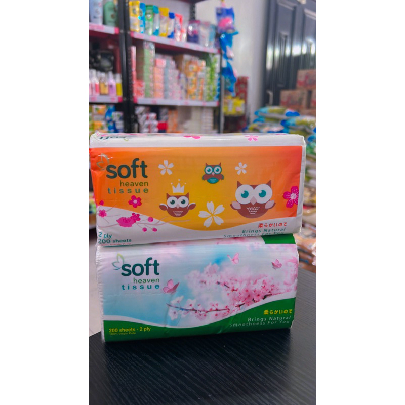 Jual Tissue Soft Heaven 200s | Tisu Kering | Shopee Indonesia