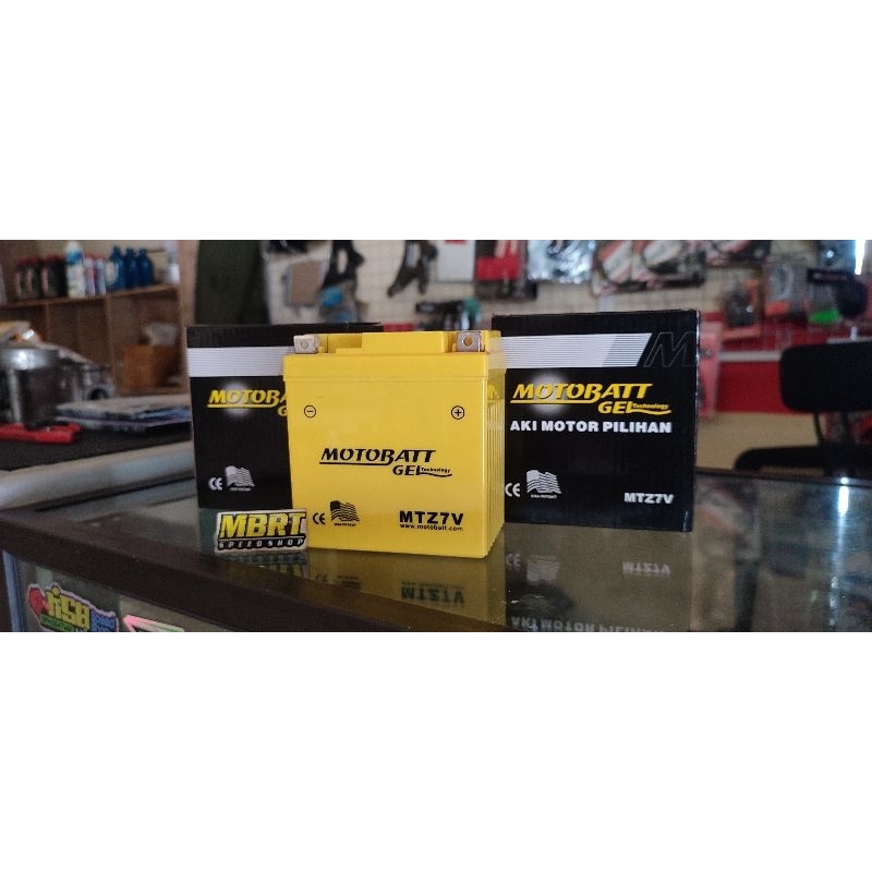 Jual aki MOTOBATY MTZ7V NMAX OLD AEROX PCX ADV LEXI 7ampere | Shopee ...