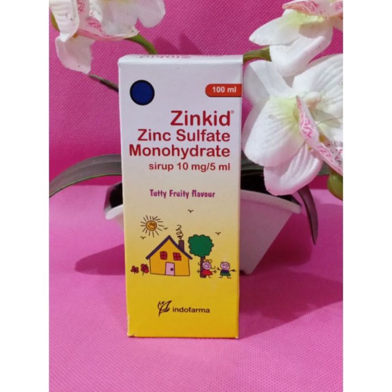 Jual Zinkid sirup 10mg/5ml//sirup Pencernaan//Zinkid sirup | Shopee ...