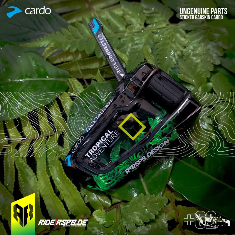 Jual TROPICAL PT - STICKER DECAL SKIN COVER GARSKIN INTERCOM PACKTALK ...