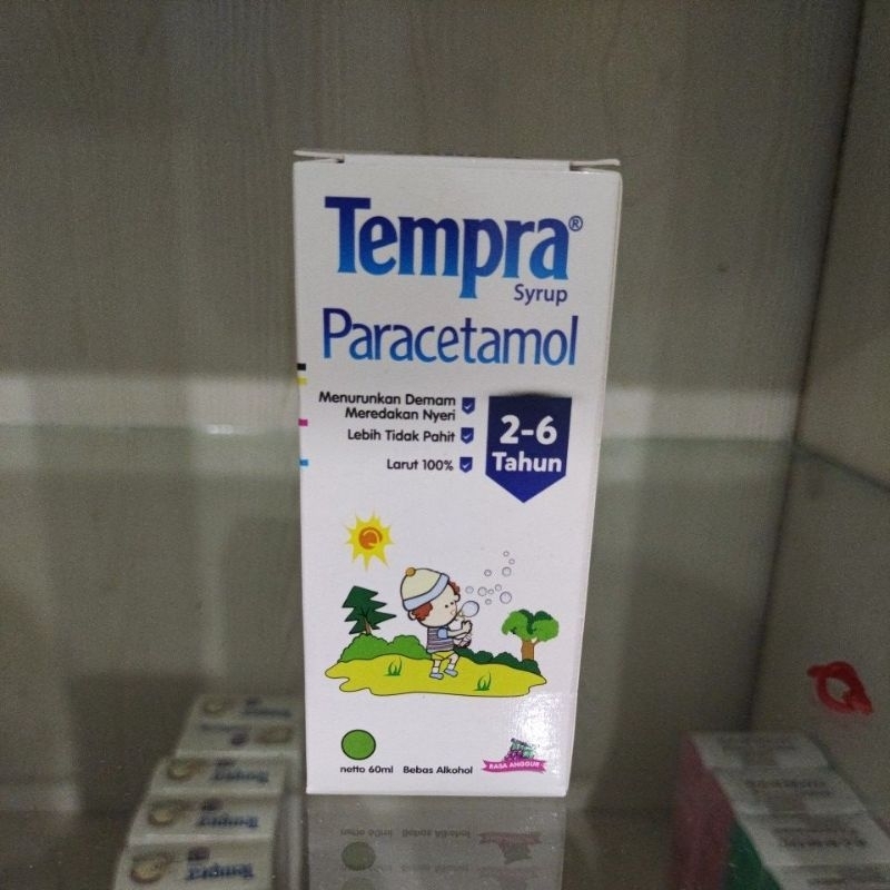 Jual TEMPRA Syrup 60 ml - Rasa Anggur | Shopee Indonesia