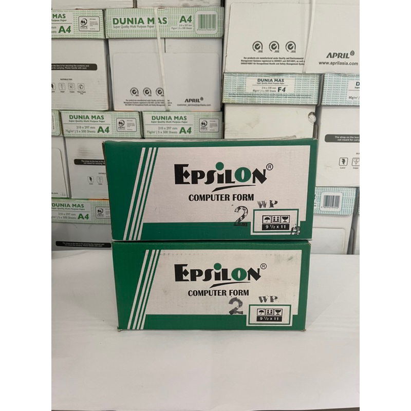 Jual Kertas Komputer Epsilon K1, K2, K3, K4, K5 // Timur Jaya ...