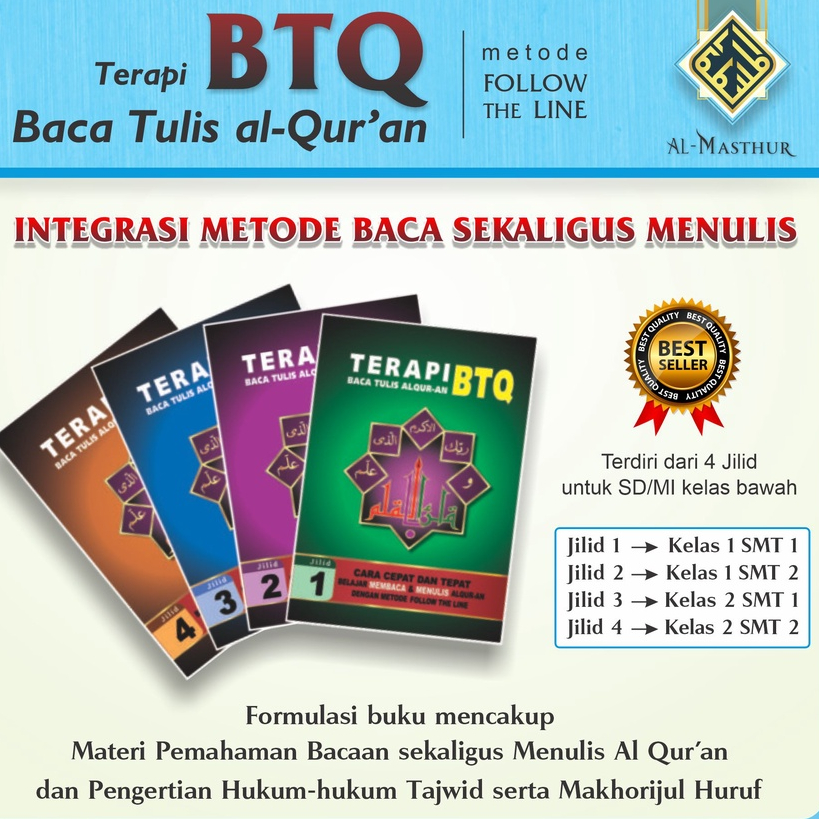Jual BTQ, Baca Tulis Al Quran - Integrasi baca dan tulis | Shopee Indonesia