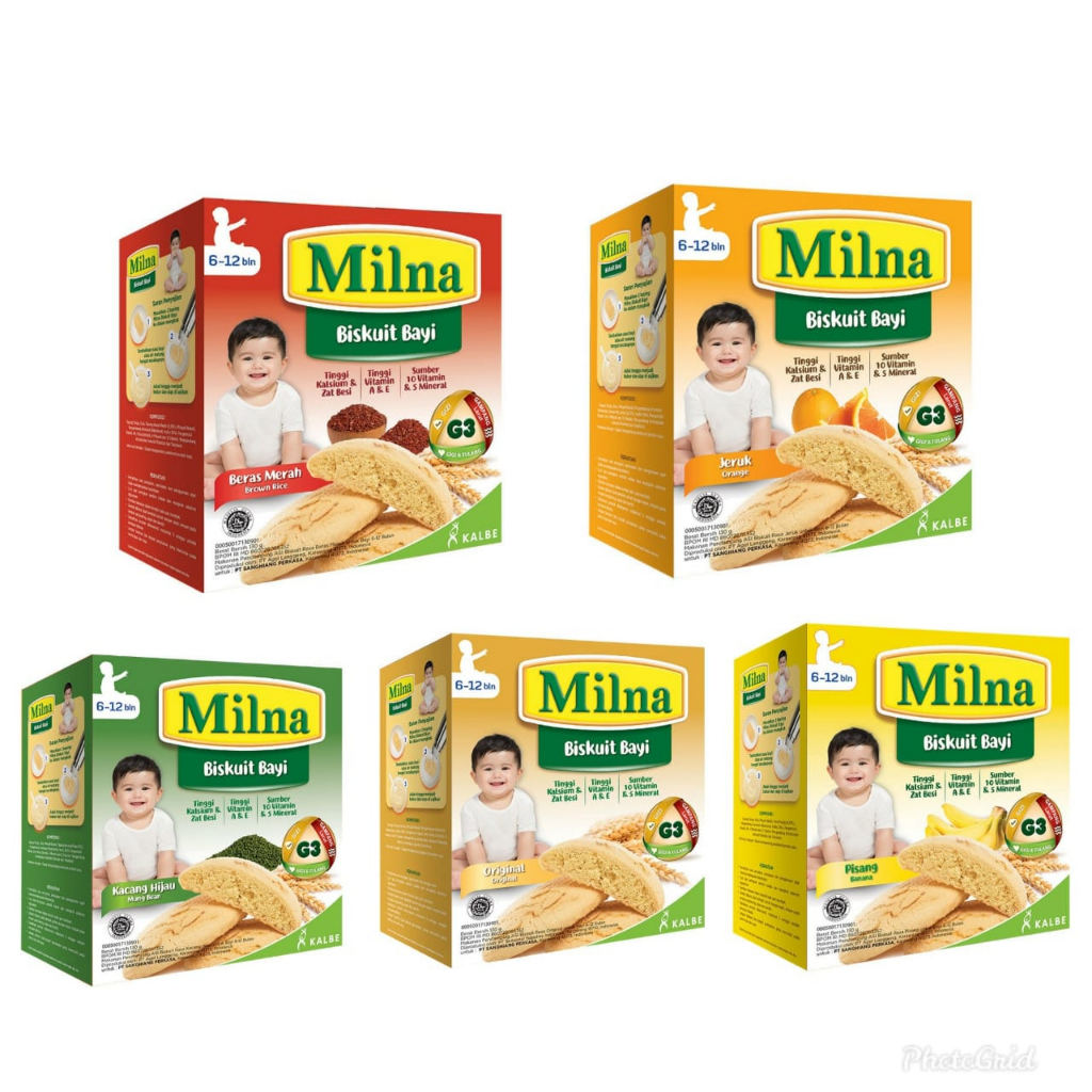 Jual Milna Biskuit Bayi 130g | Shopee Indonesia