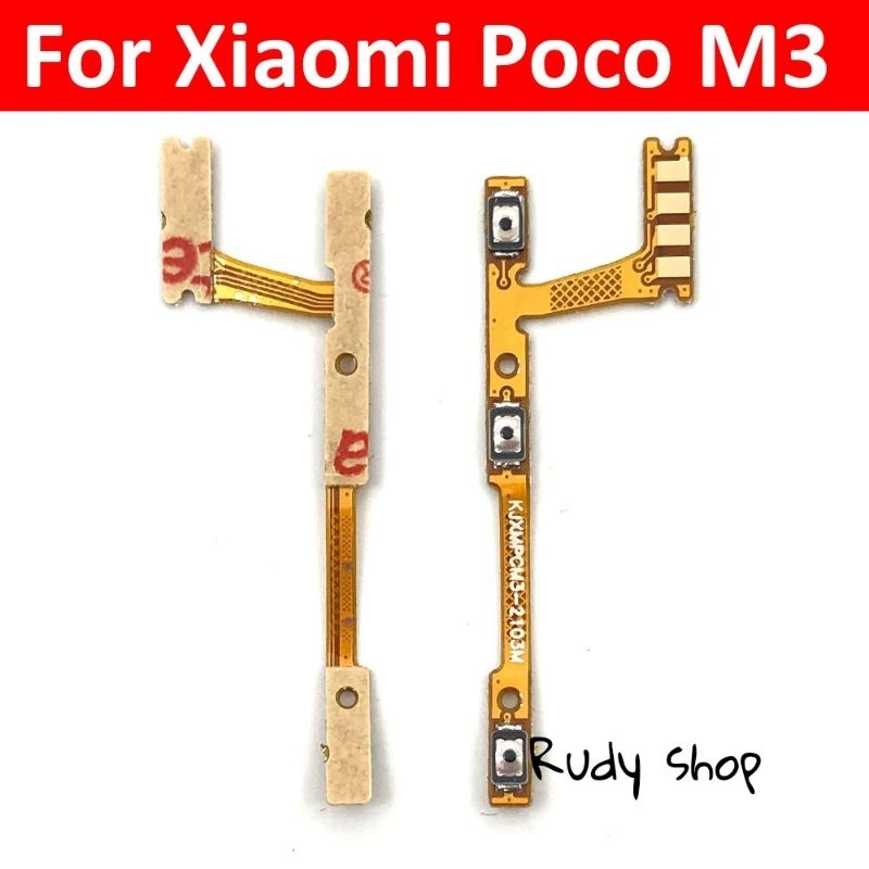 Jual flexible On Off xmi poco m3 Fleksibel tombol power volume | Shopee Indonesia