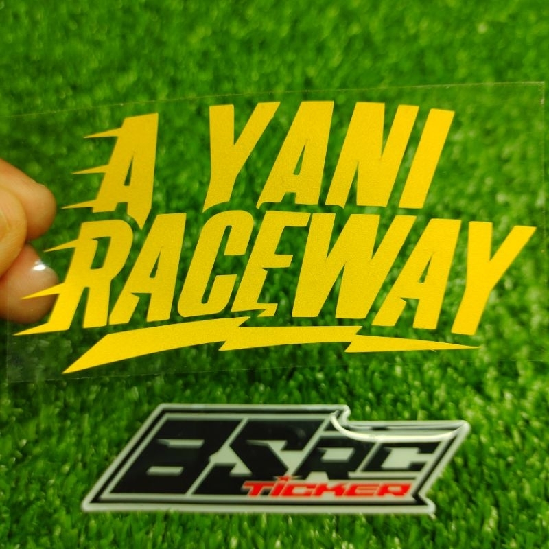 Jual sticker a yani raceway cutting | Shopee Indonesia