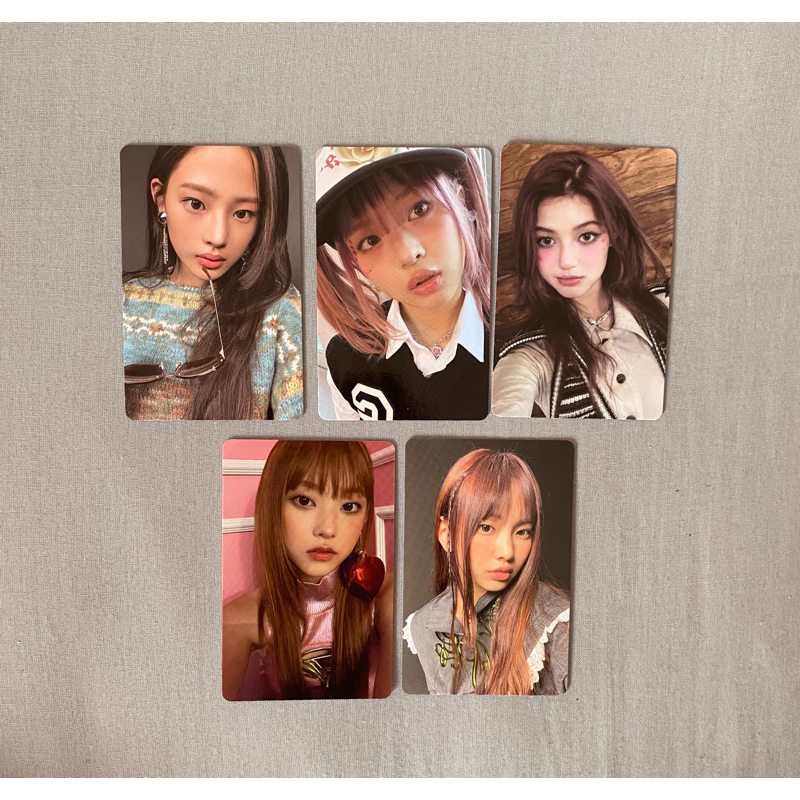 Jual new jeans omg message card photocard album new jeans omg photocard ...