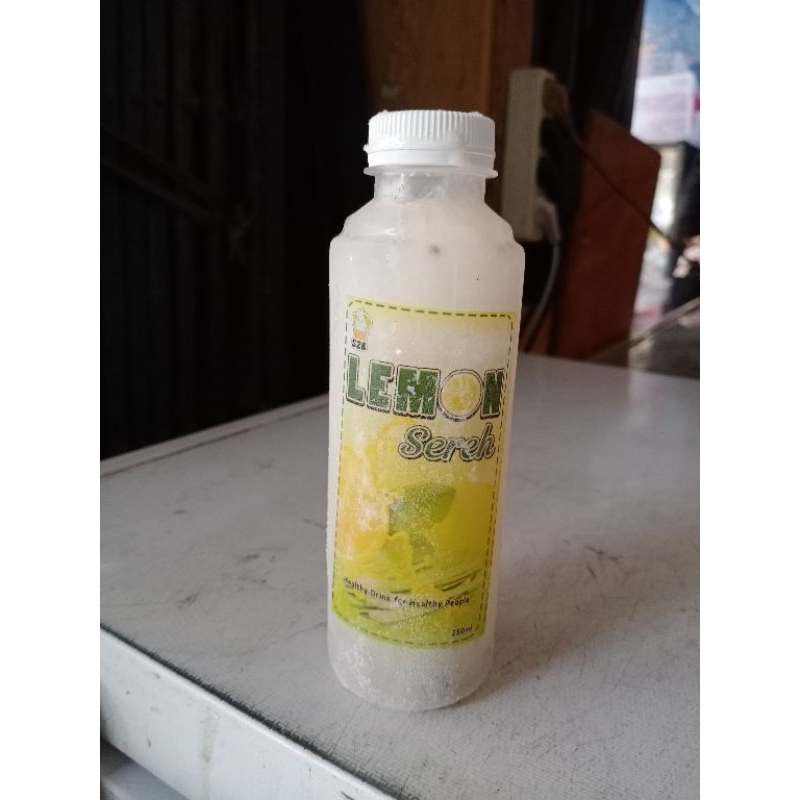 Jual Minuman Lemon Sereh Selasih Botol | Shopee Indonesia