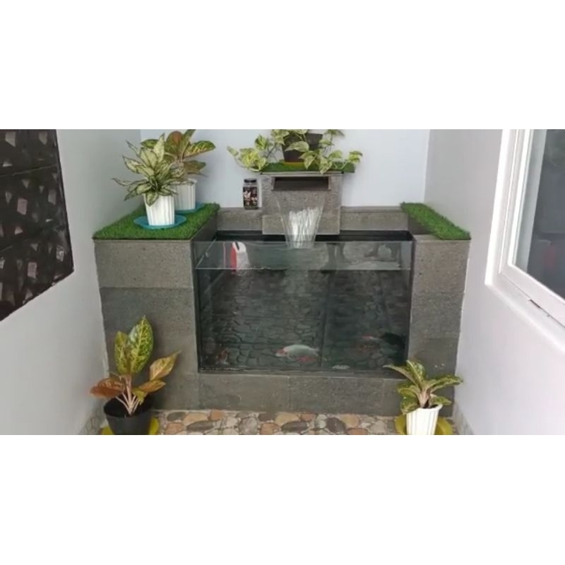 Jual custom kolam minimalis // kolam hias // kolam portable // kolam ...