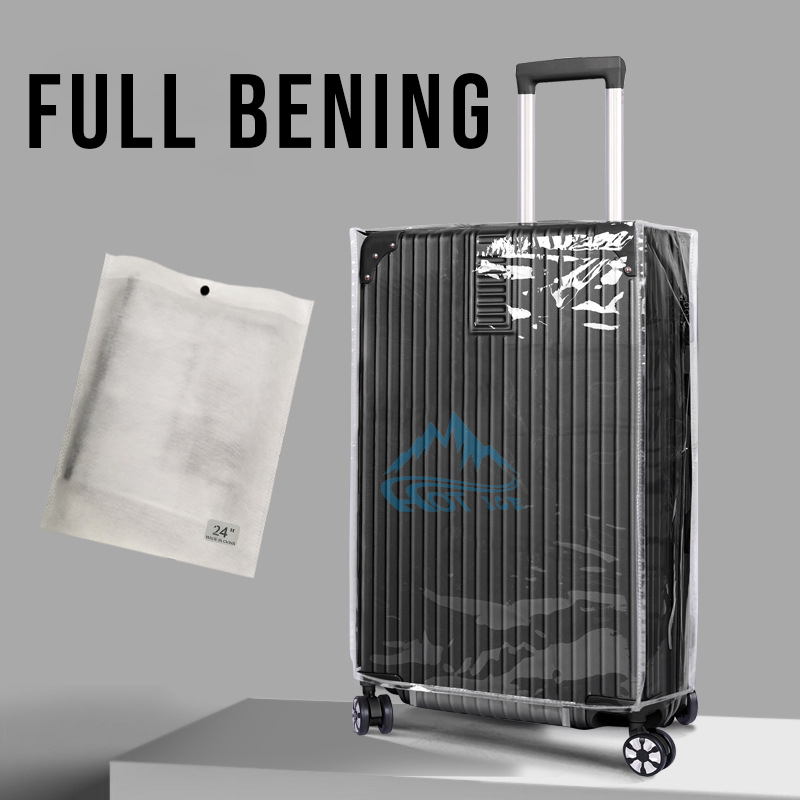 Jual Cover Pelindung Koper Sarung Koper Luggage Cover Transparant PVC ...