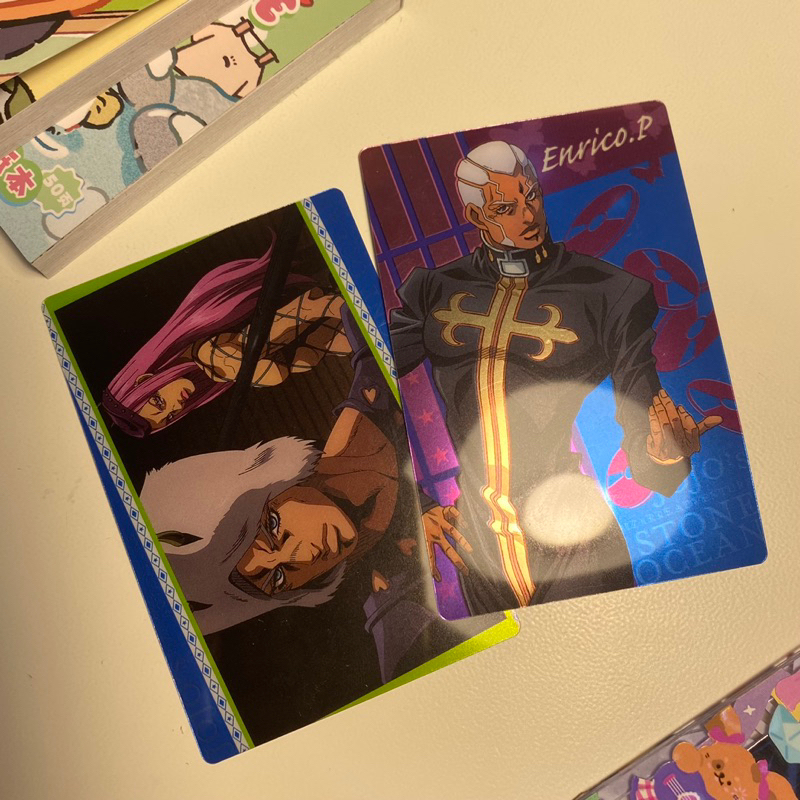 Jual jojos bizarre adventure wafer cards part 6 stone ocean enrico ...