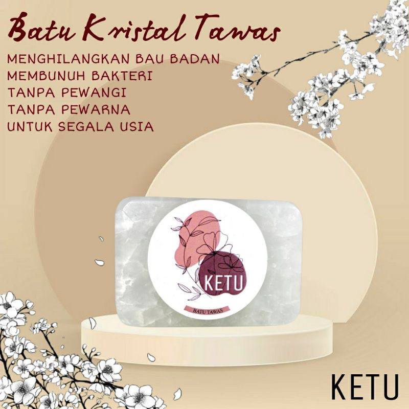 Jual Batu Tawas Deodorant / Crystal Deodorant / Natural Deodoran / Batu ...
