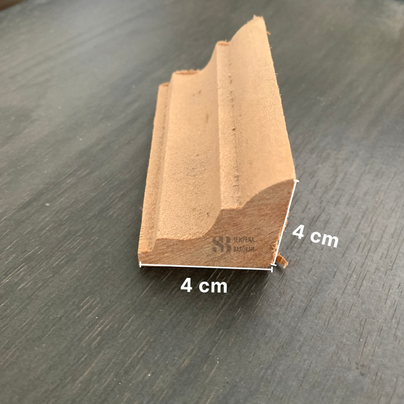 Jual Lis Profil Plafond Kayu Model Siku | Shopee Indonesia