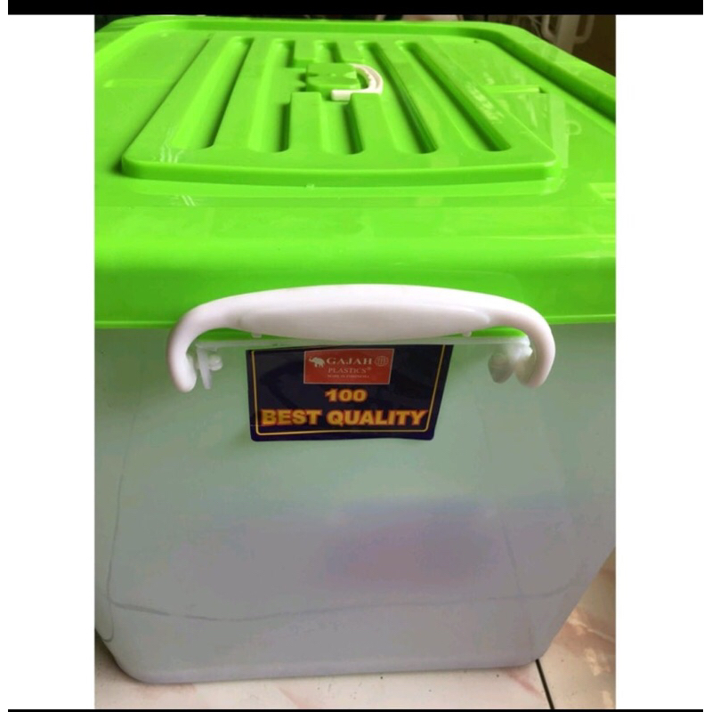 Jual BOX CONTAINER GAJAH 100 L / CONTAINER SERBAGUNA PLASTIK 1319 -100 ...
