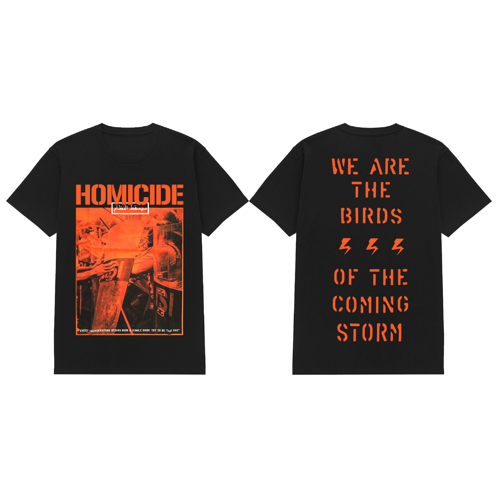 Jual Rockerstar T-shirt Band Homicide Conflict | Shopee Indonesia