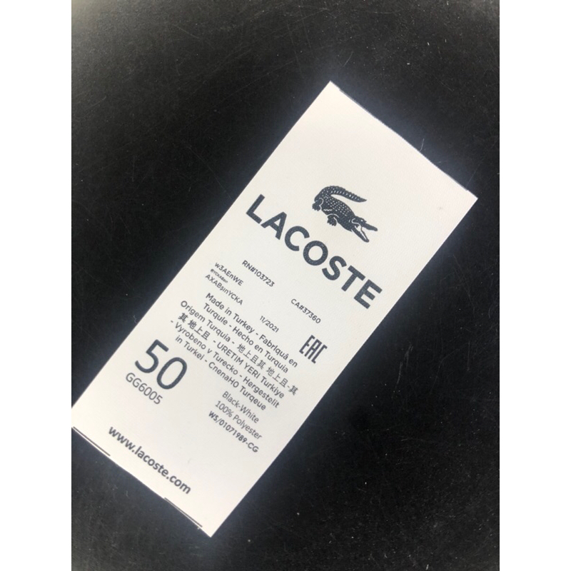 Jual LACOSTE TAG WASHING SUPER PREMIUM CO 1X DI KIRIM 600PCS | Shopee ...