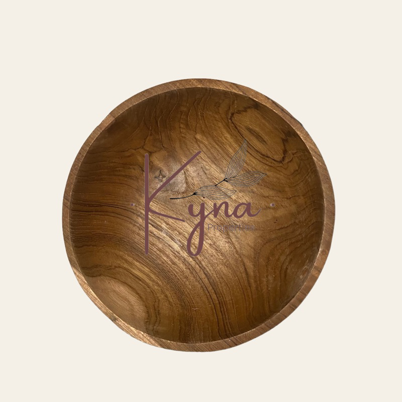 Jual Mangkok Kayu Estetik / Aesthetic Photography Kit / Properti Foto ...