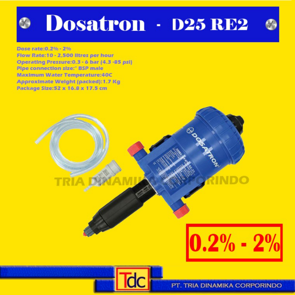 Jual Dosatron D25 RE2 Dosis 0,2 - 2%/Pencampur Obat - Alat Ternak Kandang Ayam | Shopee Indonesia