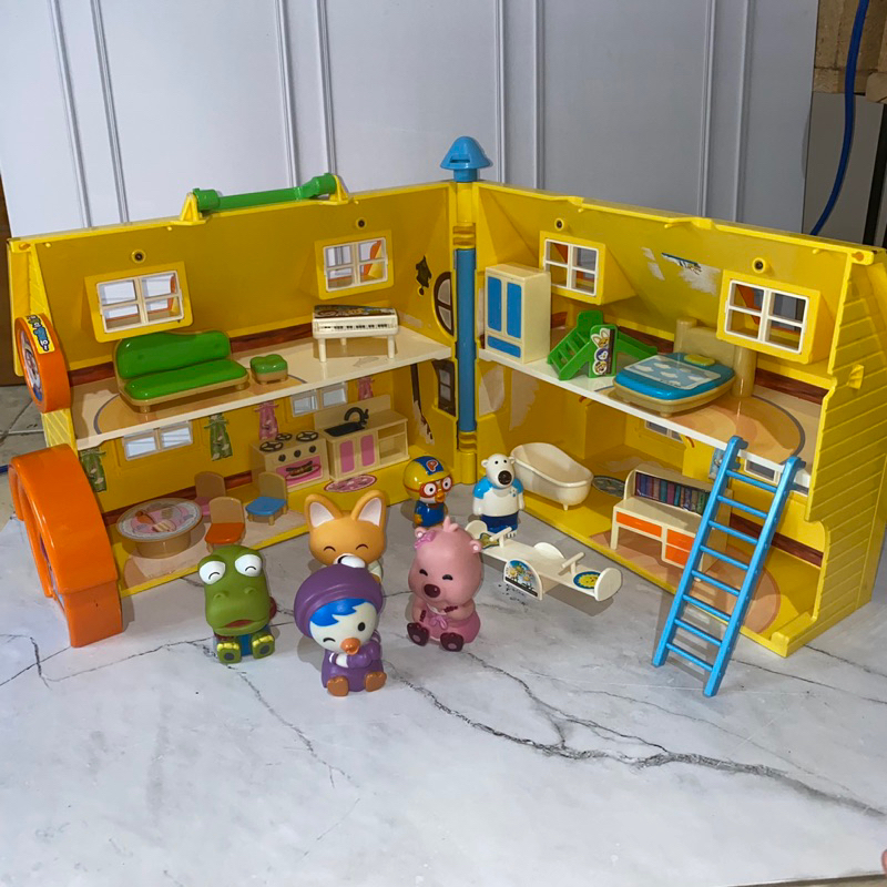 Jual pororo bekas/preloved/rumah pororo/figure pororo/pororo house ...
