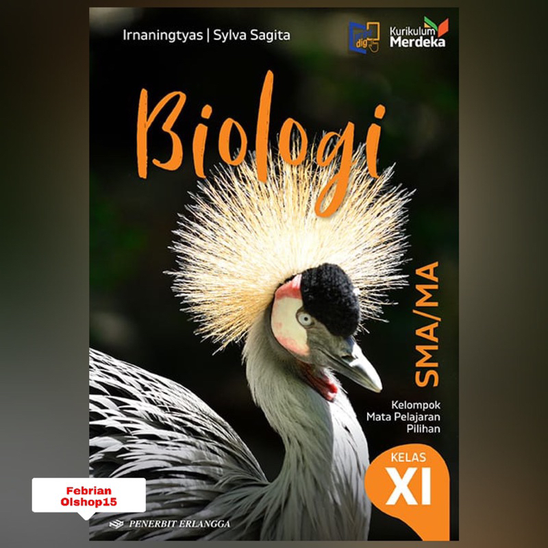 Jual BUKU BIOLOGI SMA/MA KELAS 11 (XI) KURIKULUM MERDEKA ERLANGGA IRNANINGTYAS | Shopee Indonesia