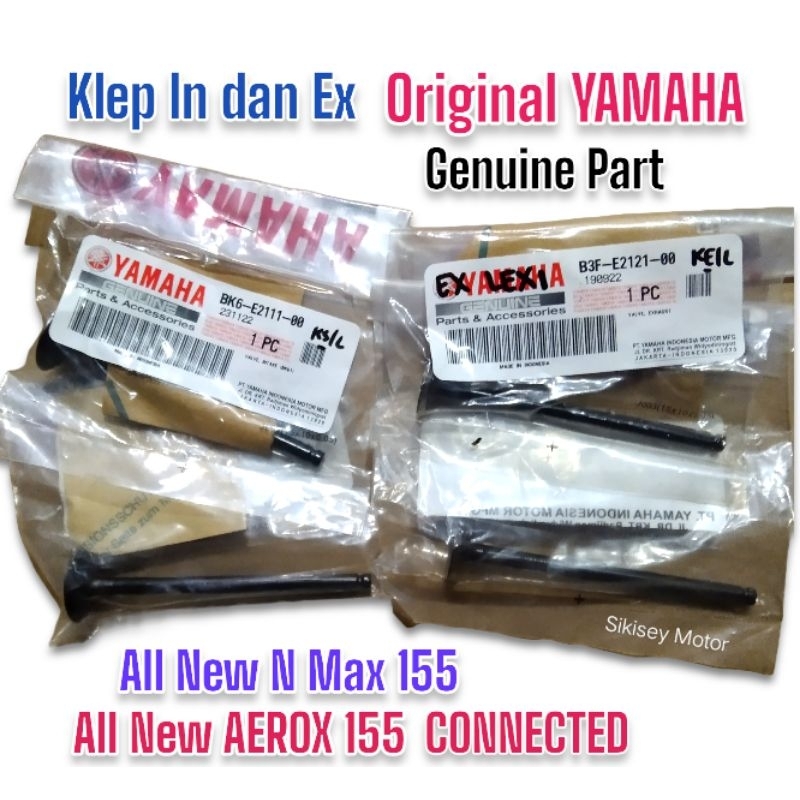Jual KLEP All New N MAX 155, All New AEROX 155 CONNECTED Original ...
